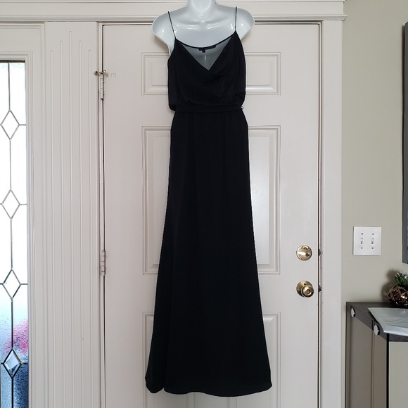 JAYGODFREY | Dresses | Jay Godfrey Long Black Dress 0 Silk Size 2 ...